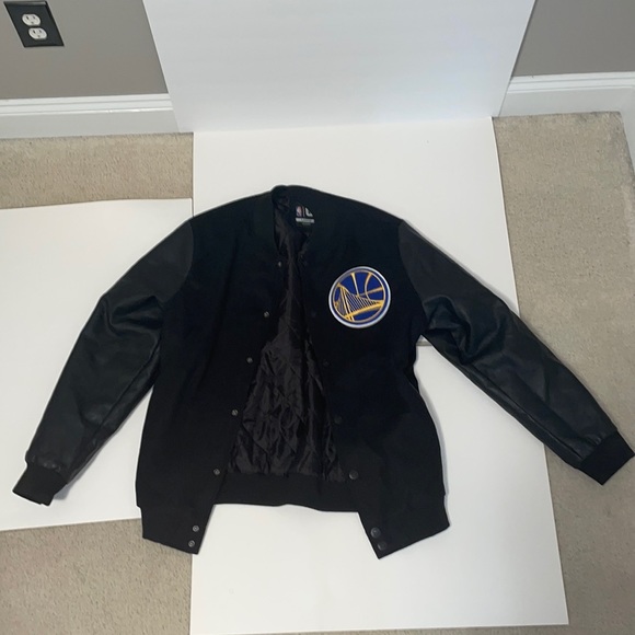 NBA | Jackets & Coats | Mens Nba Golden State Warriors Official Varsity Jacket | Poshmark